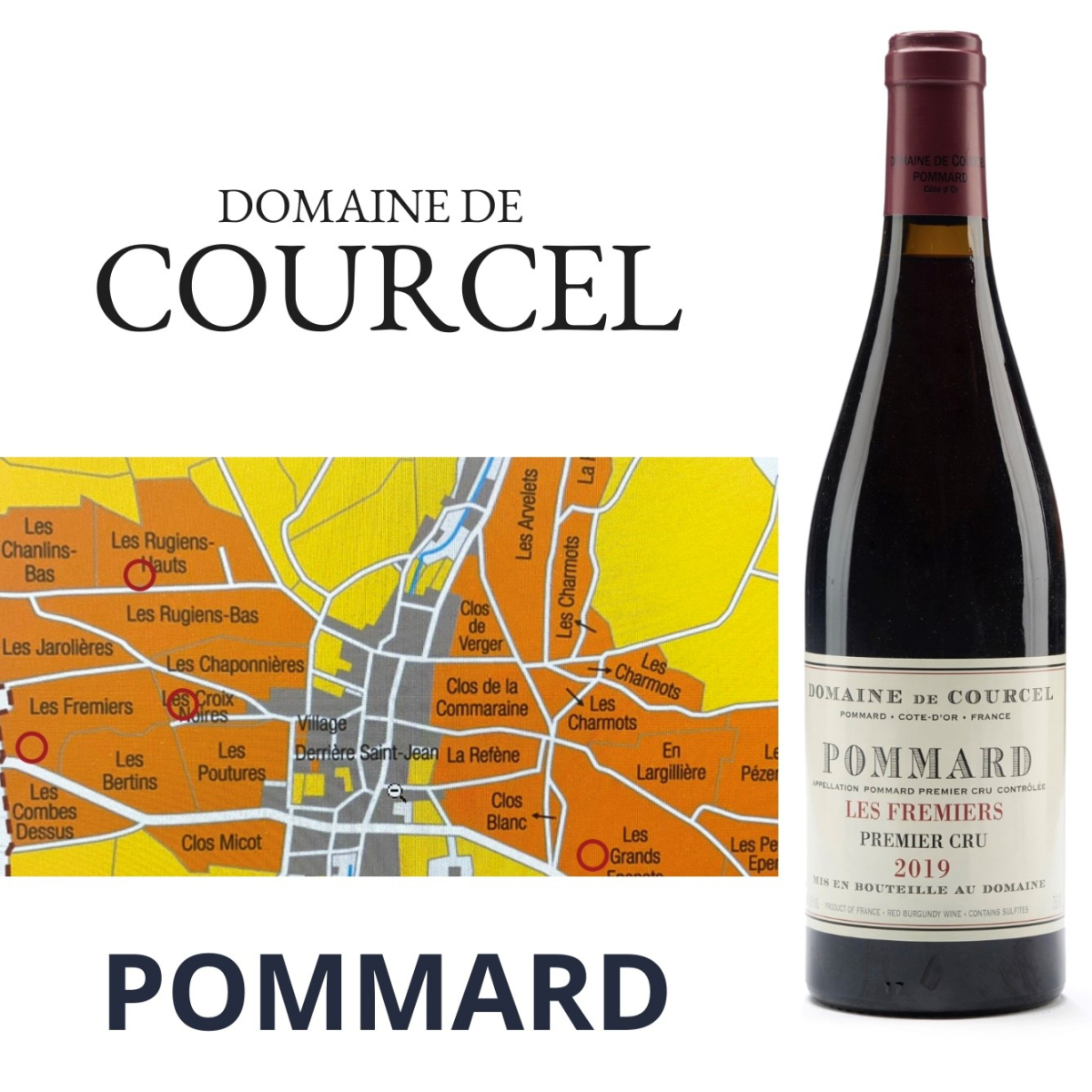 Domaine de Courcel, Pommard, Les Fremiers Premier cru - Côte de Beaune ...